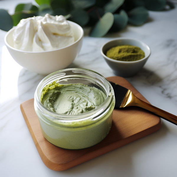 DIY Matcha Skincare Mask - sorate